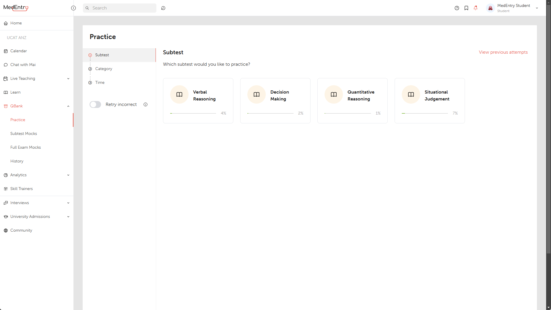 MedEntry | UCAT Preparation